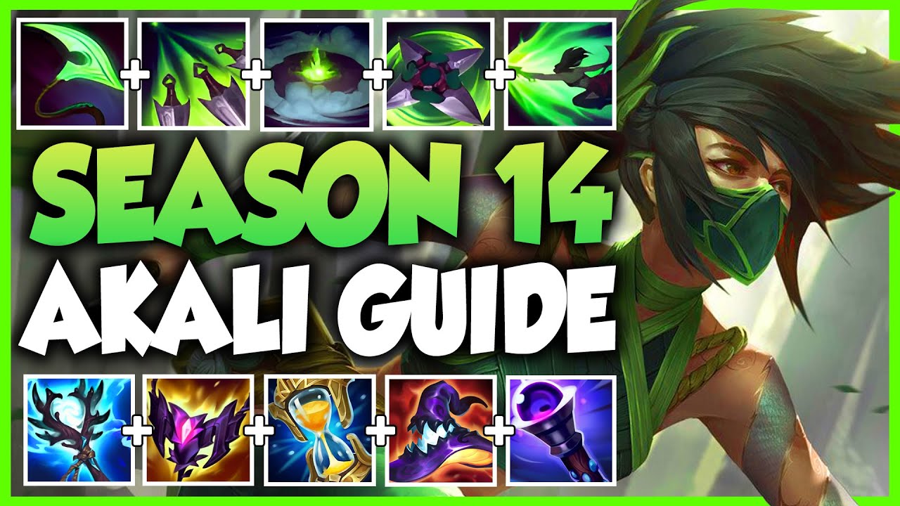 The ULTIMATE AKALI GUIDE | BEST Build & Runes | How to carry as Akali ...