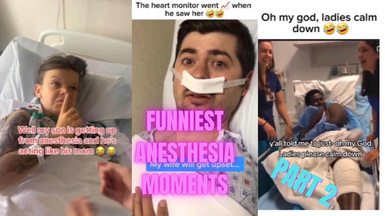FUNNIEST ANESTHESIA MOMENTS COMPILATION PART 2 - YouTube