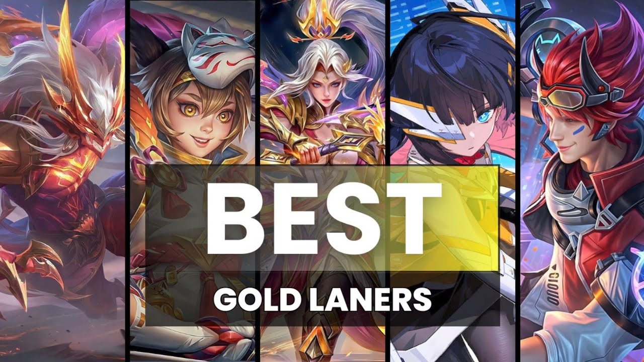 BEST GOLD LANE TIER LIST Mobile Legends Updated 2024 - YouTube