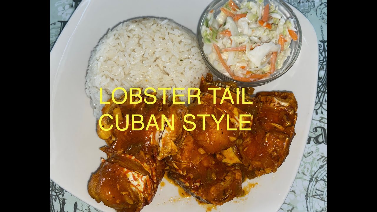 Lobster Tail #Cuban style - YouTube