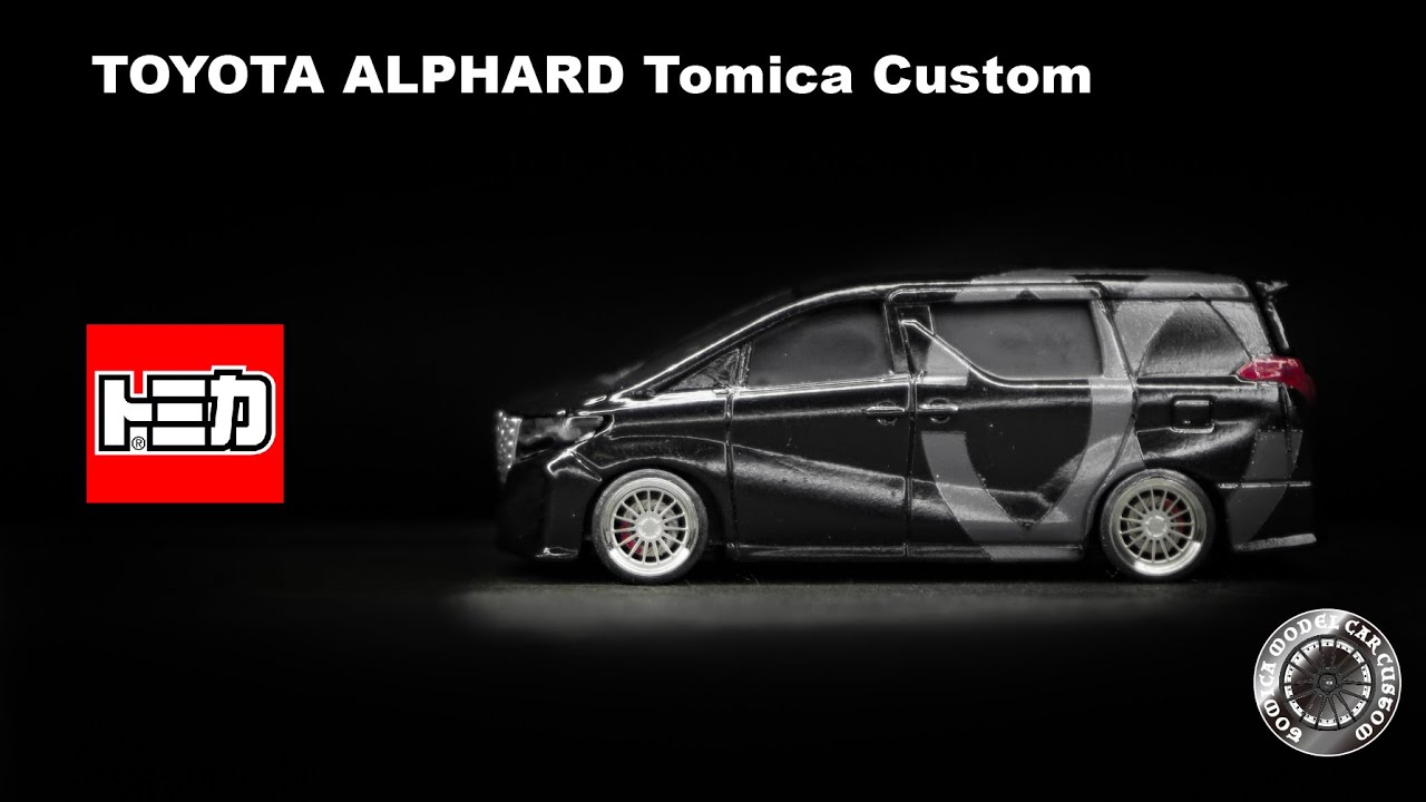 1/64 TOYOTA Alphard Tomica custom | MODELCAR CUSTOM - YouTube