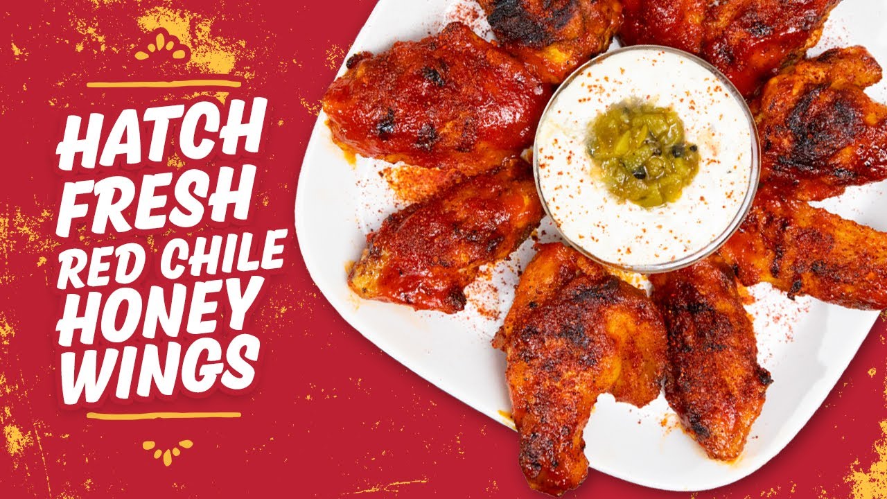Fresh Red Chile Honey Wings | The Fresh Chile Co - YouTube