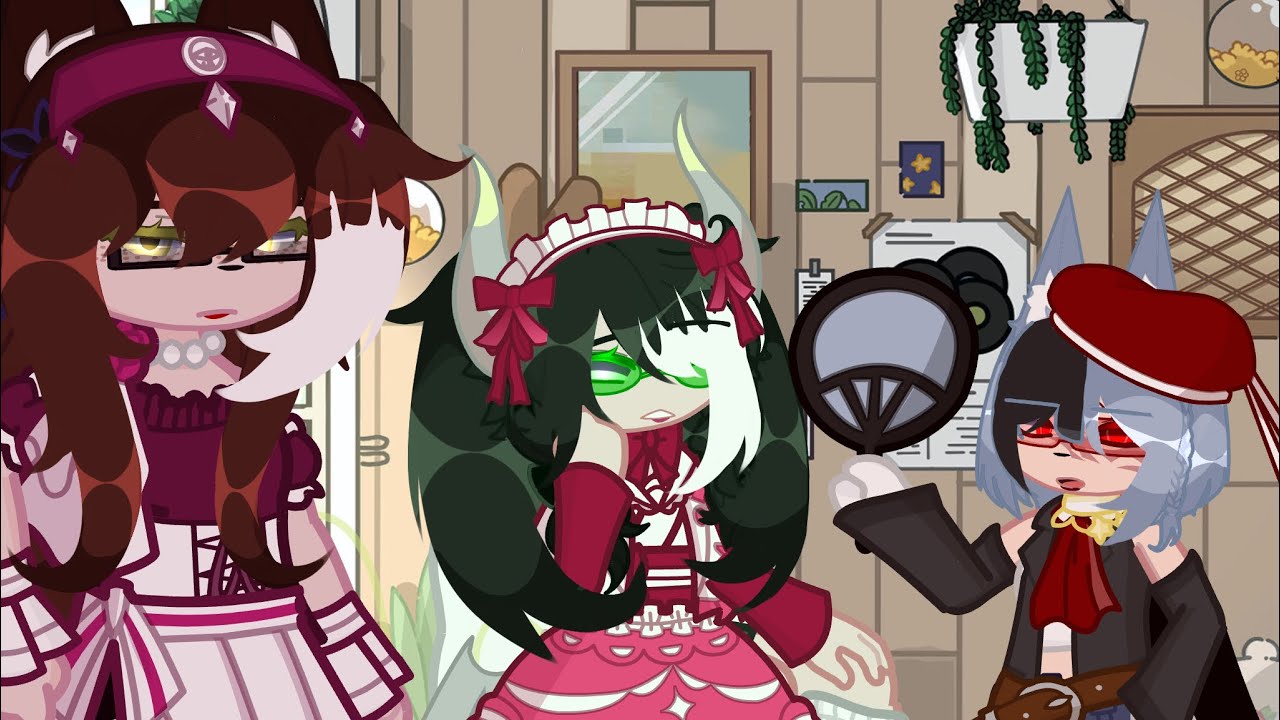 That one time Alumina played dress up with Avery, Fallon and Crescent ...