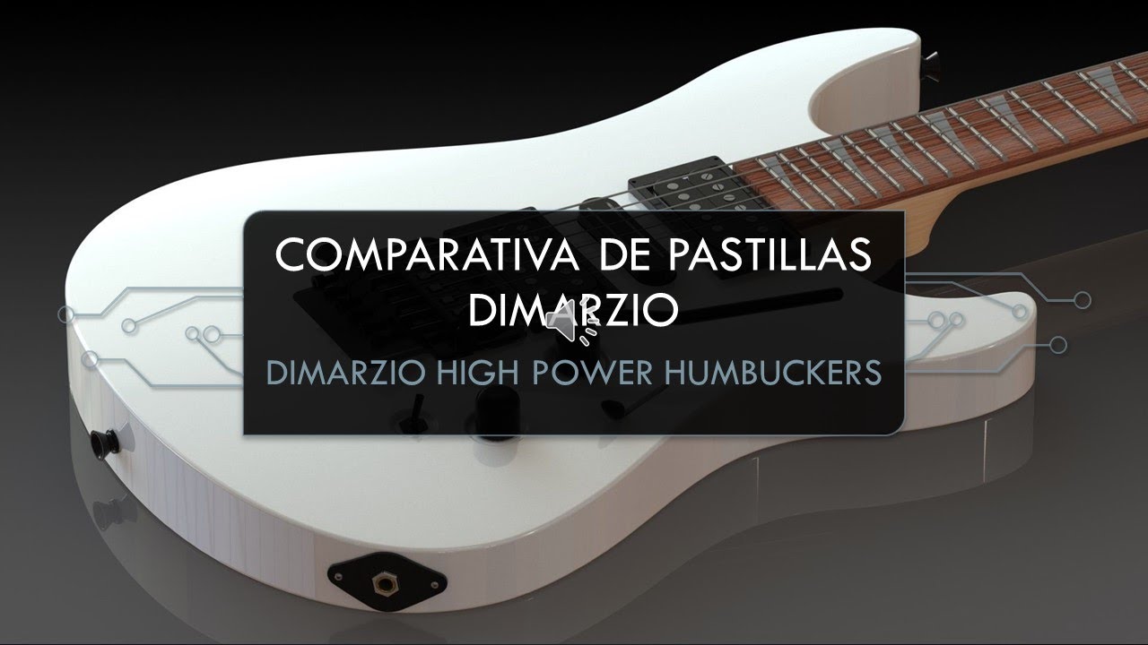 Comparativa de pastillas DiMArzio, Version En Español (DiMarzio High ...