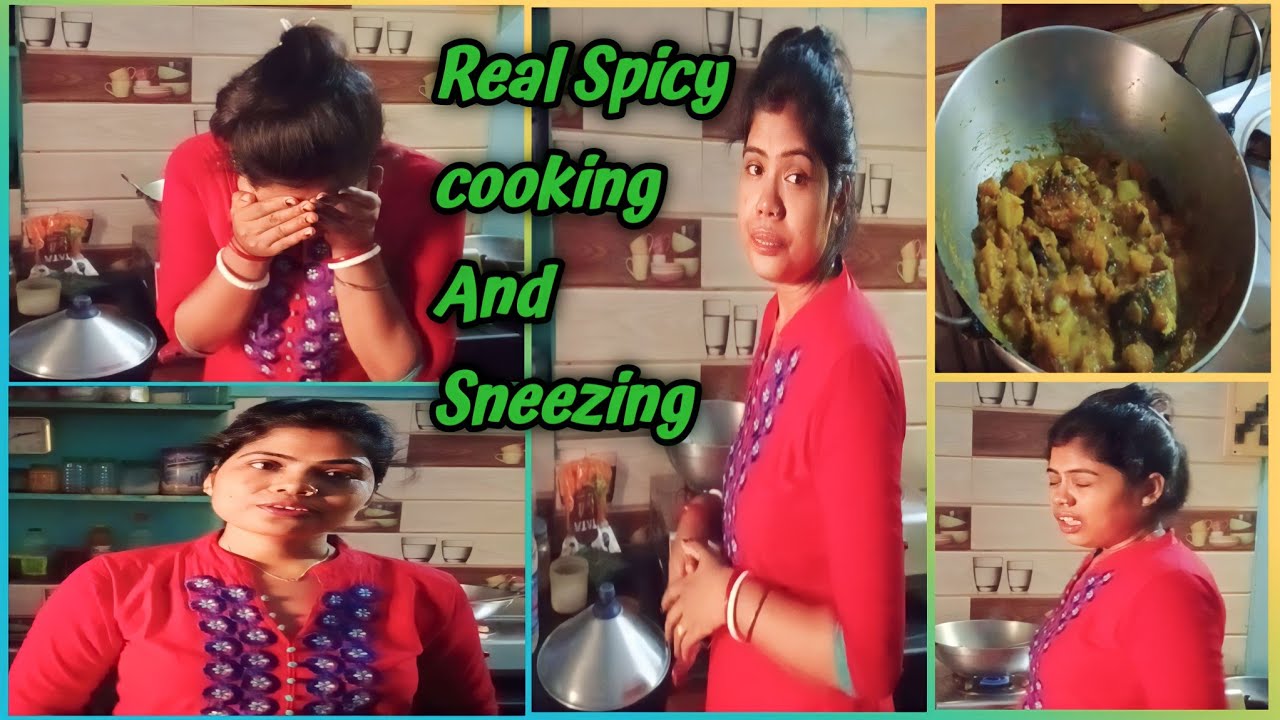 Real Spicy Cooking And Sneezing Challenge । Requested Challenge ...