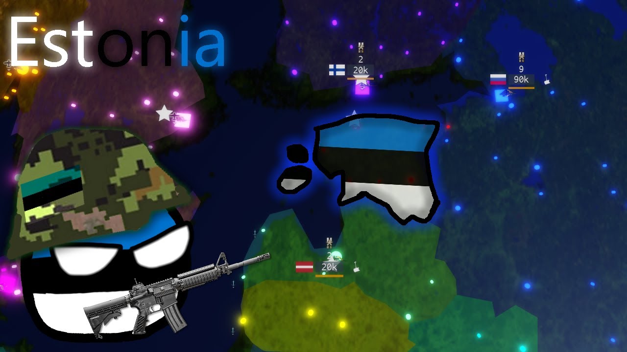 ROBLOX:Rise of Nations Estonia invades Russia and Unites the Baltics ...