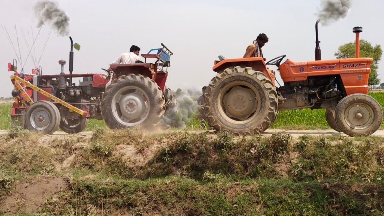 Tractors Tochan Competition || Massey 240 vs Al Ghazi Tractor | Tochan ...