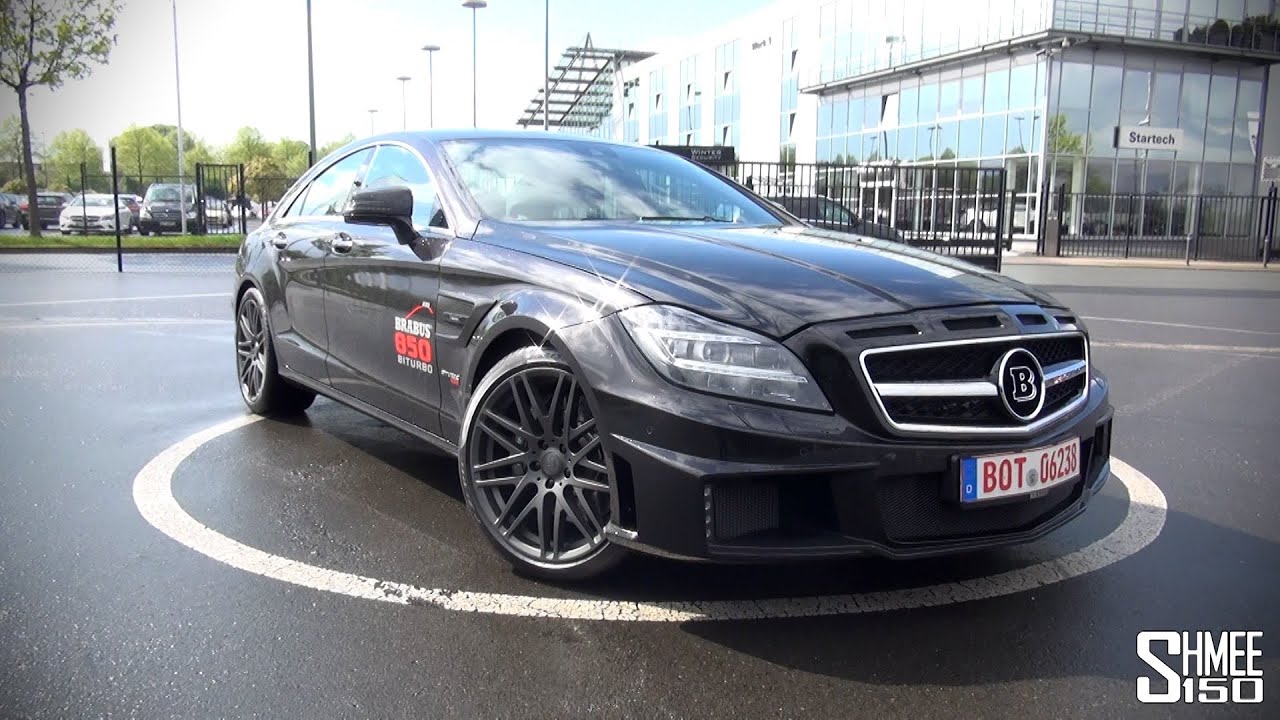 Brabus CLS 850 Introduction Tour and Revs - YouTube