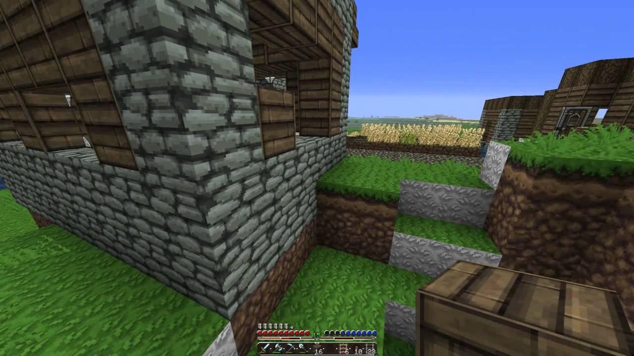 Minecraft Survival Episode #32- All the Way to The NPC Village! - YouTube