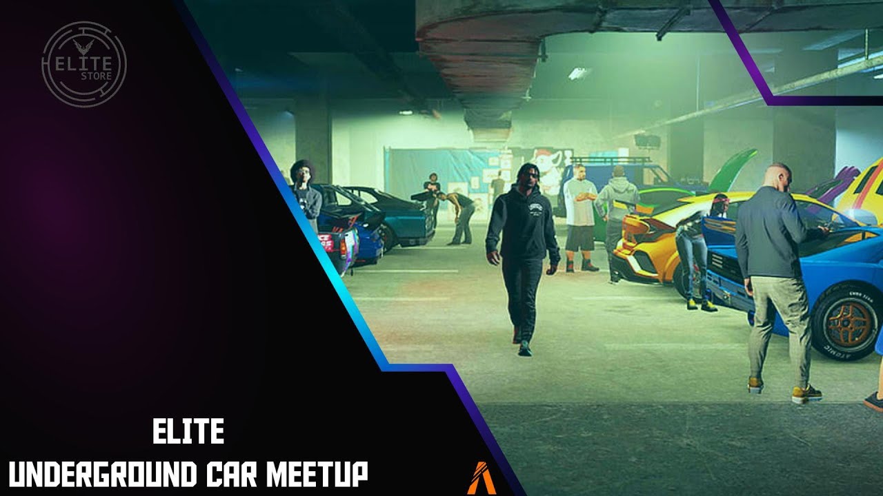 Elite Underground car meetup without MLO - YouTube