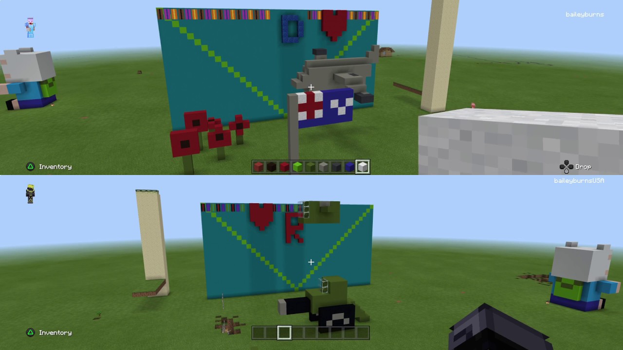 Challenge 1 - Minecraft ANZAC Day - Part 2 - Judging - YouTube