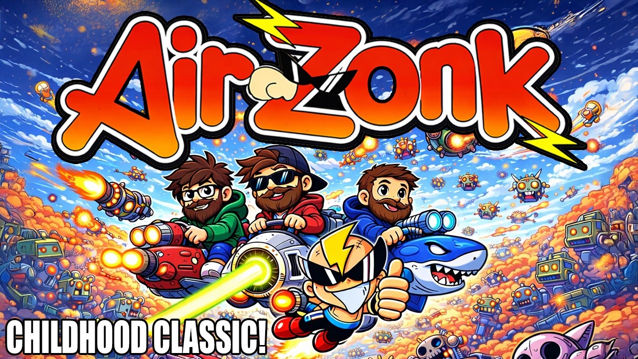 A Robot Caveman?! | Air Zonk [TG16] - YouTube