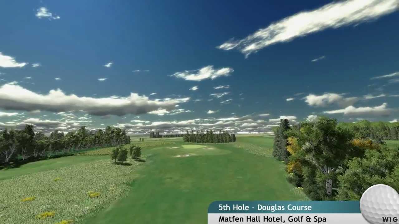 Hole 5 Douglas Course - Matfen Hall Hotel, Golf and Spa - YouTube