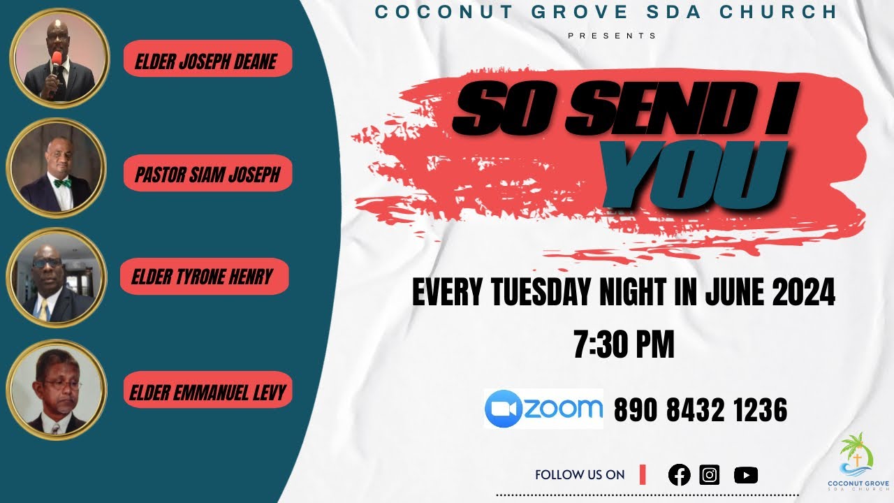 So Send I You | Prayer Meeting Series | 6/4/2024 - YouTube