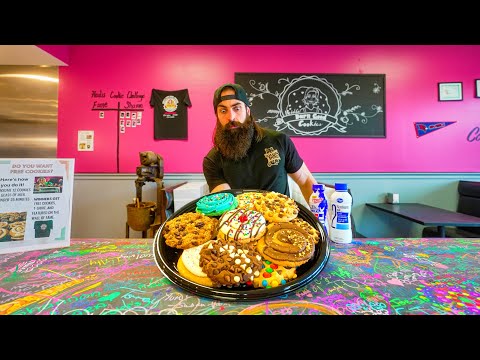 THIS COOKIES & MILK CHALLENGE HAS ONLY BEEN DEFEATED ONCE! | BeardMeatsFood