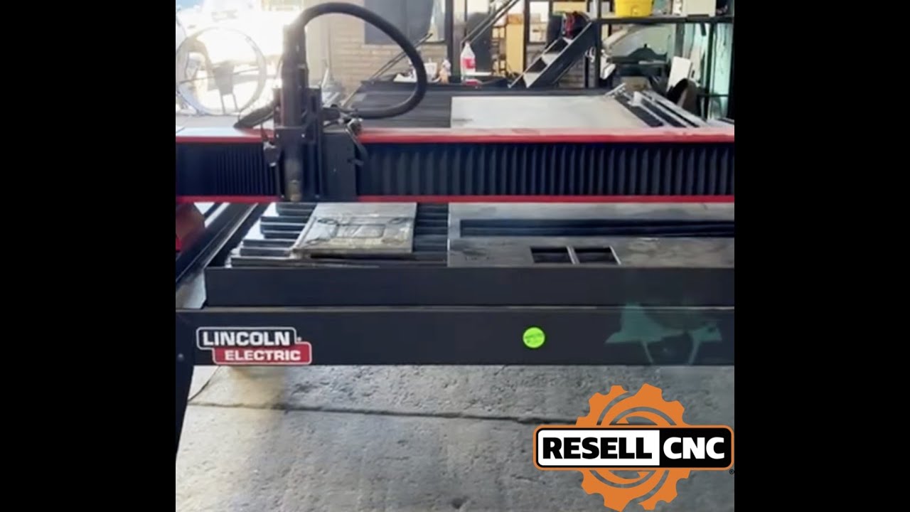 2023 Lincoln Electric 4510 CNC Plasma Cutter - YouTube