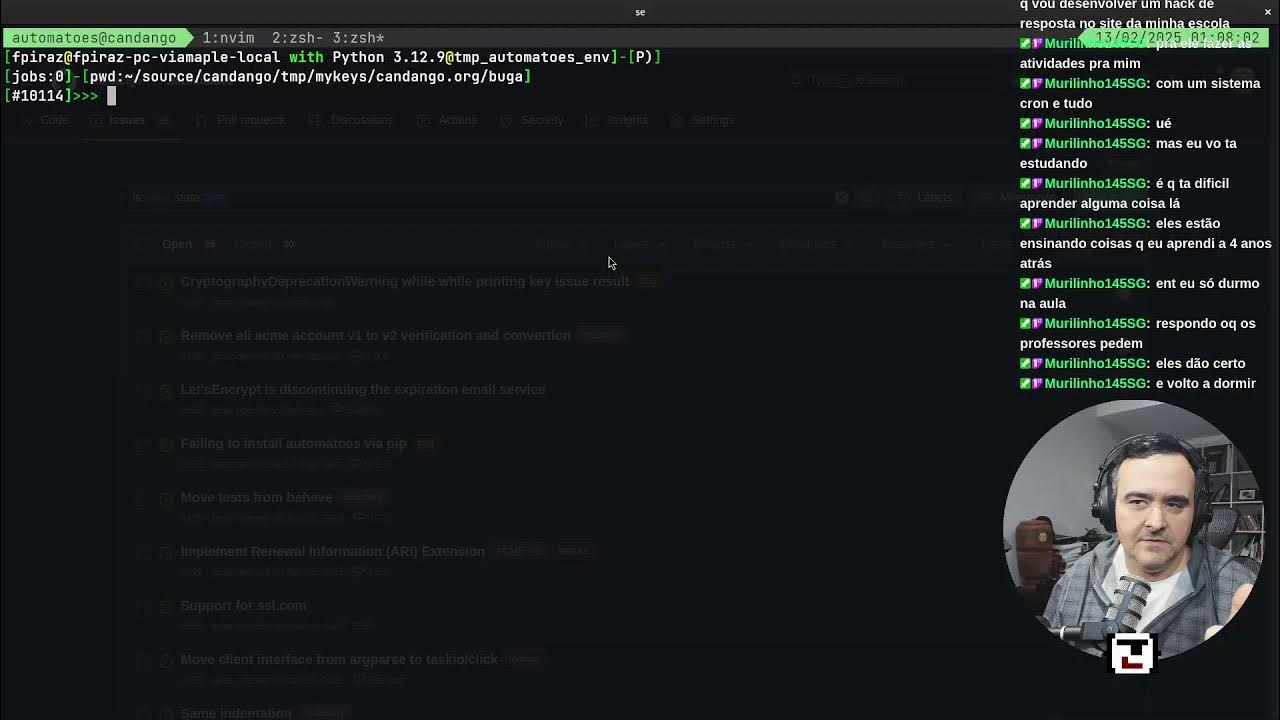Python, implementando Renewal Information Automatoes/LetsEncrypt - YouTube