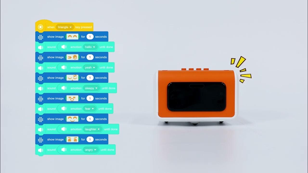 A5 Six Facial Expressions Activity Cards for Matatalab VinciBot Coding ...