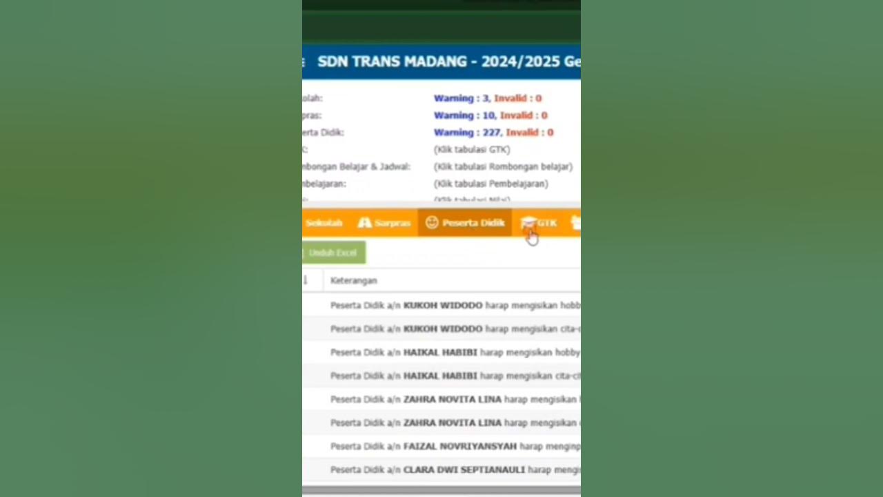Cara mudah Atasi Invalid Menu GTK di Dapodik 2025b - YouTube