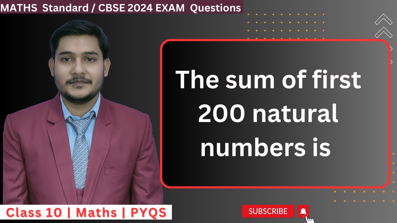 The Sum Of First 200 Natural Numbers Is cbse class10th arithematic the-sum-of-first-200-natural-numbers-is-cbse-class10th-arithematic