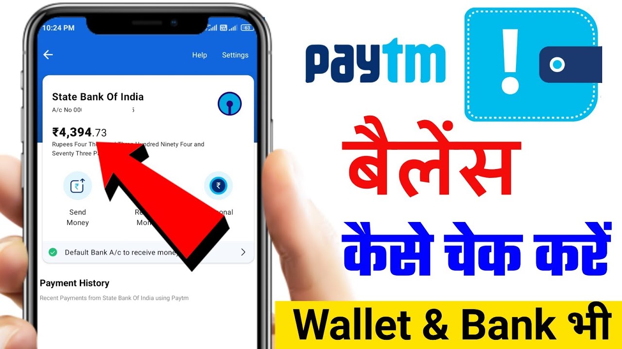 How to check paytm balance || Paytm par balance kaise check kare 💯 ...