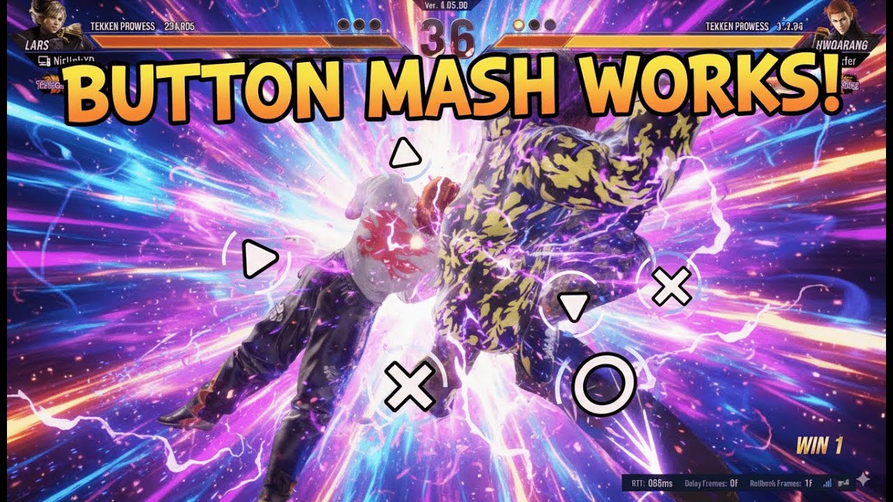 WHEN BUTTON MASHING ACTUALLY WORKS - YouTube