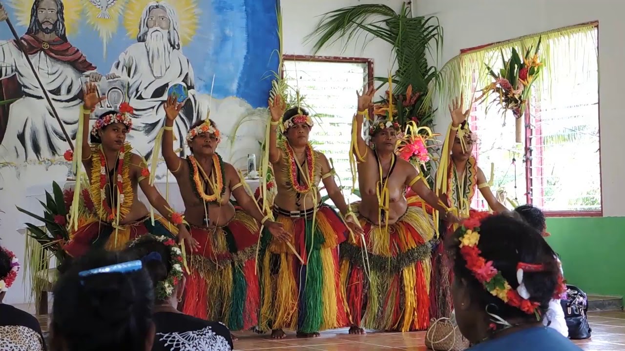Easter Sunday Mass and Dance of Thanksgiving, Yap, Micronesia - YouTube