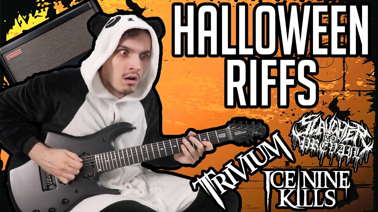 Best Metal Riffs for Halloween with Spark - YouTube