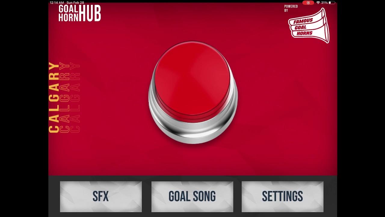 Calgary Flames Season 1 Goal Horn Youtube Music