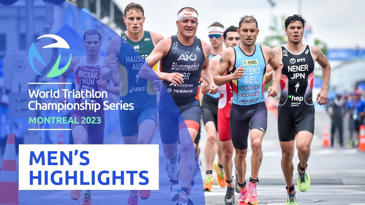 2023 World Triathlon Championship Series Montreal: Elite Men's ...