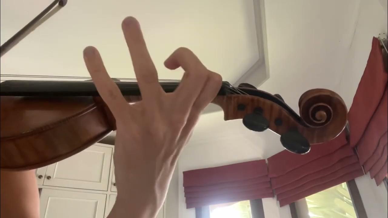 Г.Шрадик, Упражнение для скрипки 1, H.Shradieck Finger exercises 1 ...