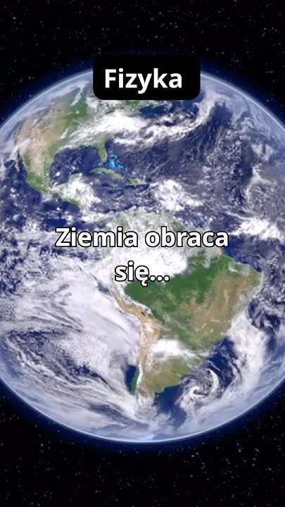 🌍 Ziemia obraca się z prędkością ponad 1600 km/h!#nauka #ziemia #ciekawostka #shorts #science ...