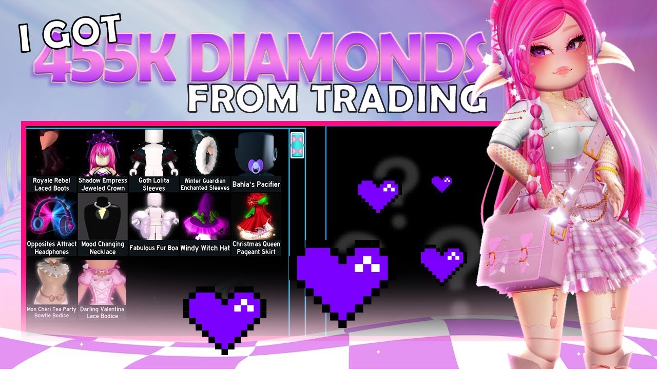 GETTING *455K DIAMONDS* FROM PROFIT TRADING! 🏰 Royale High Trading #57 ...