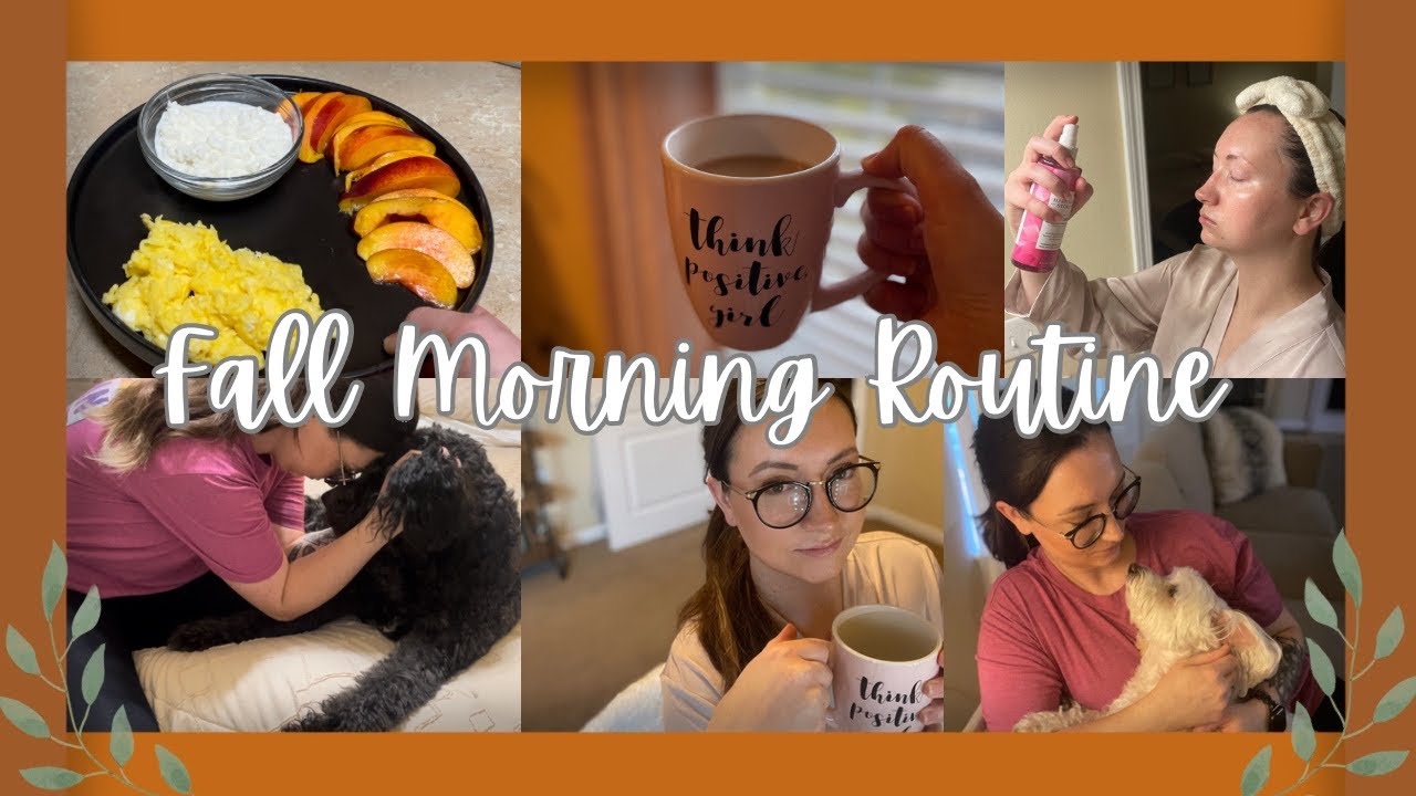 Fall Morning Routine - My 5-9 before my 9-5 - YouTube