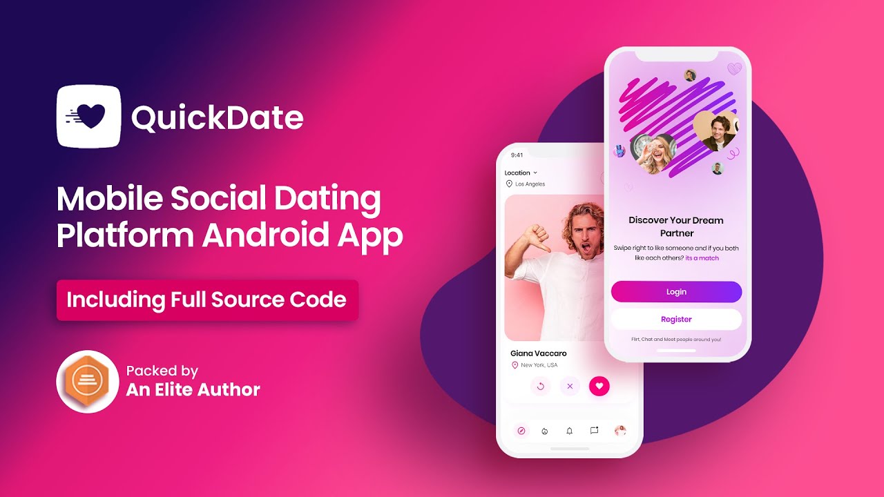 QuickDate Social Dating Android/IOS Mobile Application Demo (2023) Full ...