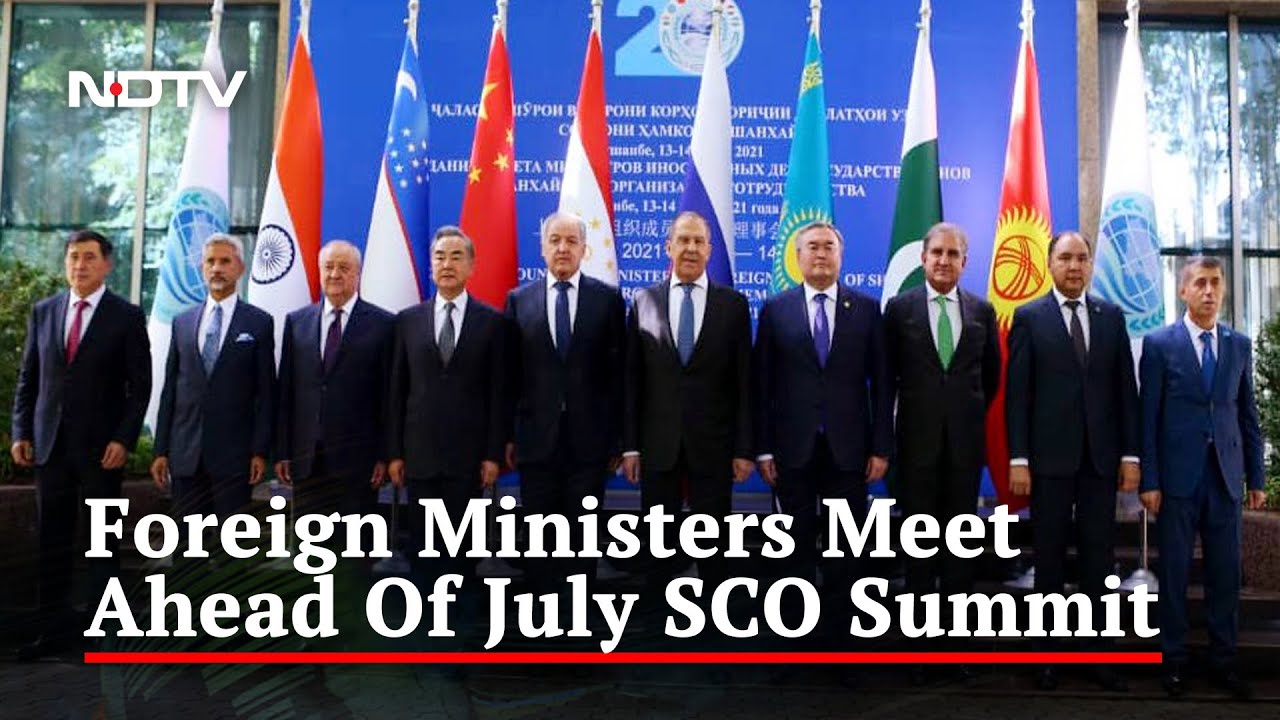 Foreign Ministers Meet In Goa Ahead Of July SCO Summit - YouTube