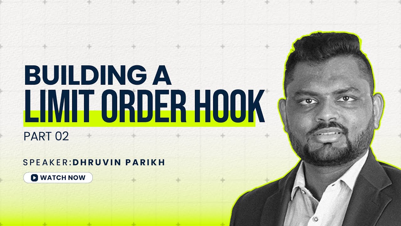 Building a Limit Order Hook with Uniswap V4 (Part 2) - YouTube