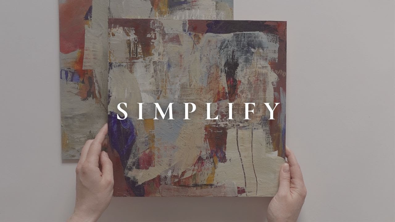 Getting closer to my vision - abstract painting series - YouTube