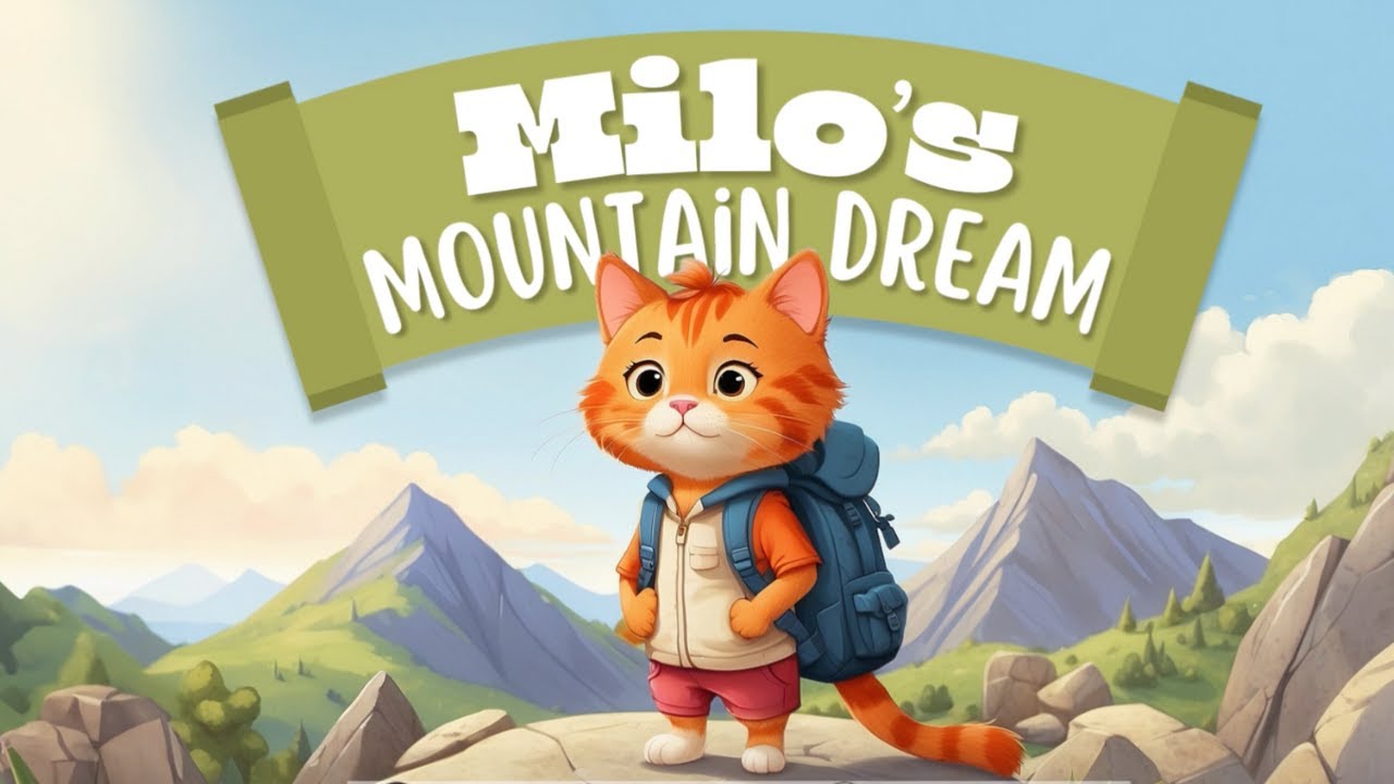 Milo's Mountain Dream | Bedtime Stories for Kids in English | Fairy ...