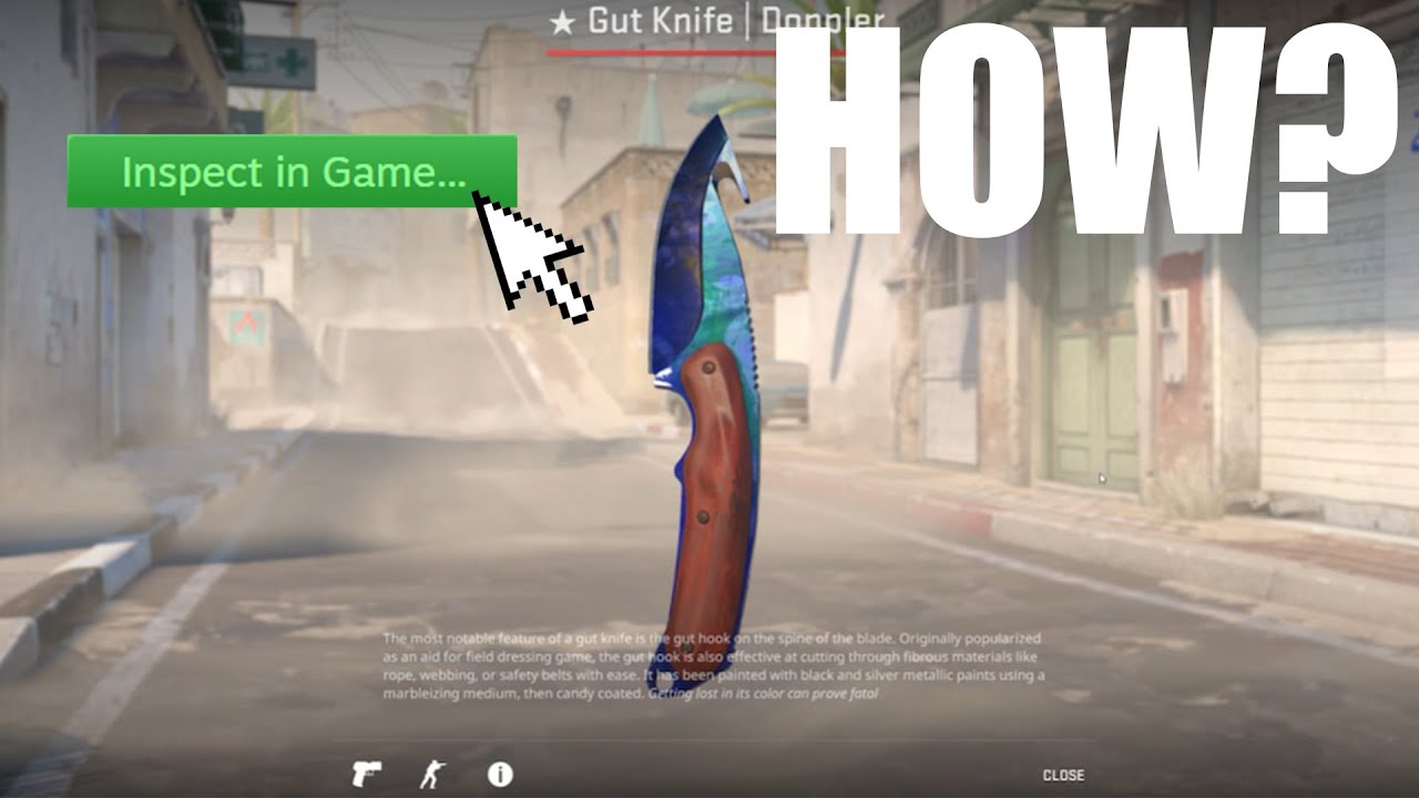 HOW to inspect YOUR skins in cs2 without the beta - YouTube