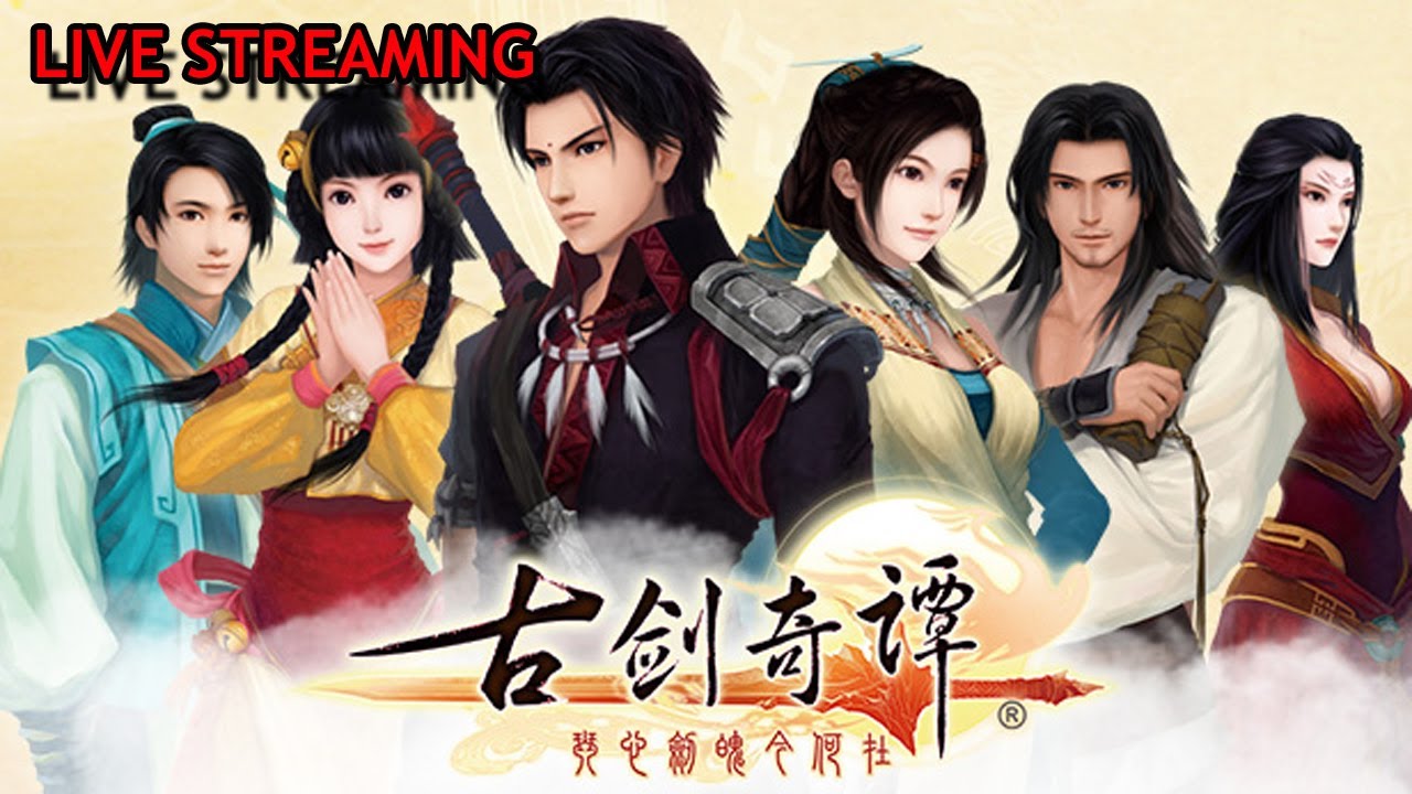 Streaming game RPG China.. Gujian part-2 - YouTube