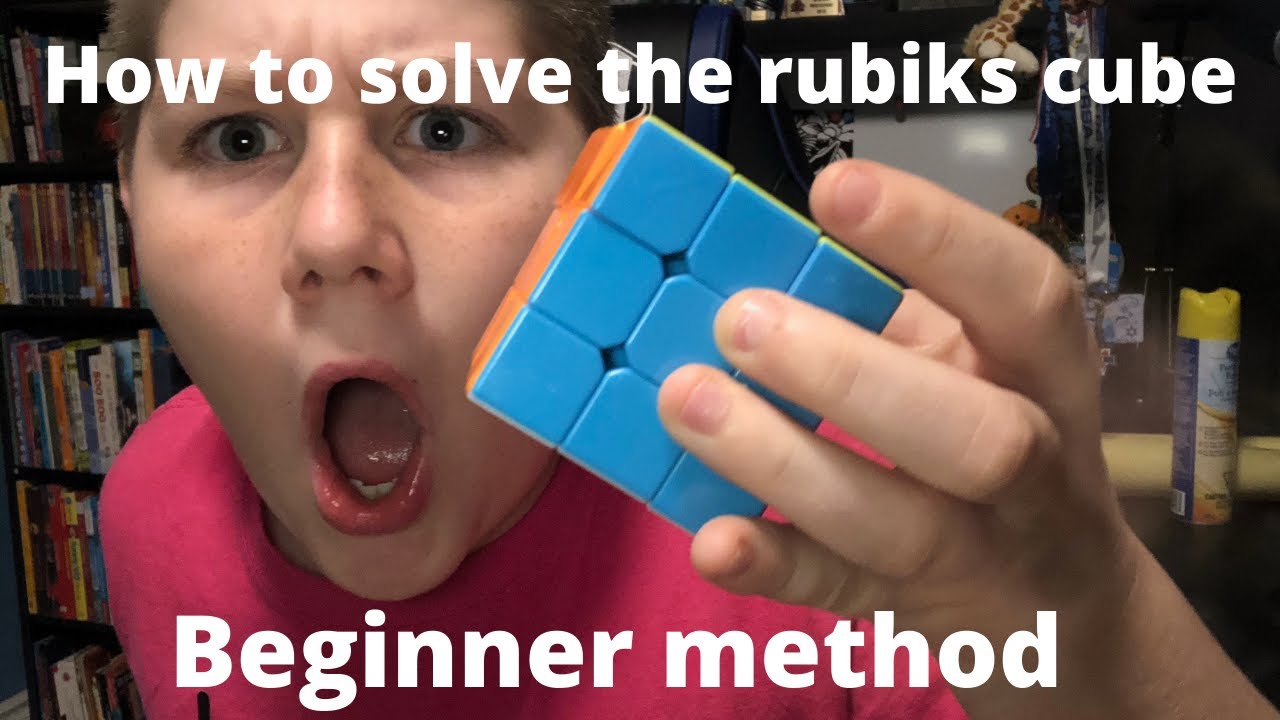 How to solve the Rubik's cube tutorial (beginner method) - YouTube