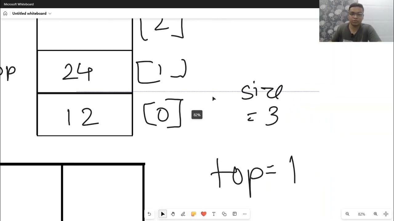DSA #4 Stack using Arrays in C - YouTube
