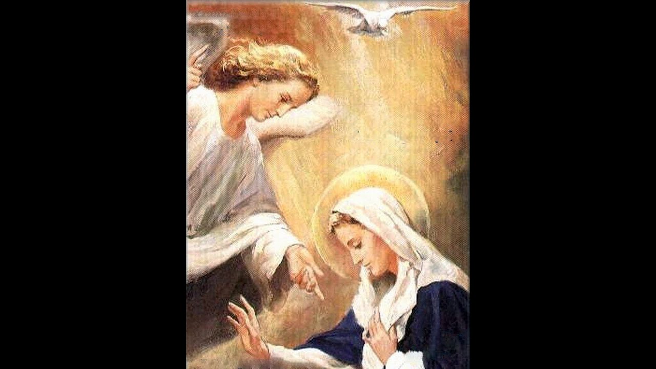 Anunciación del Ángel Gabriel a María - YouTube