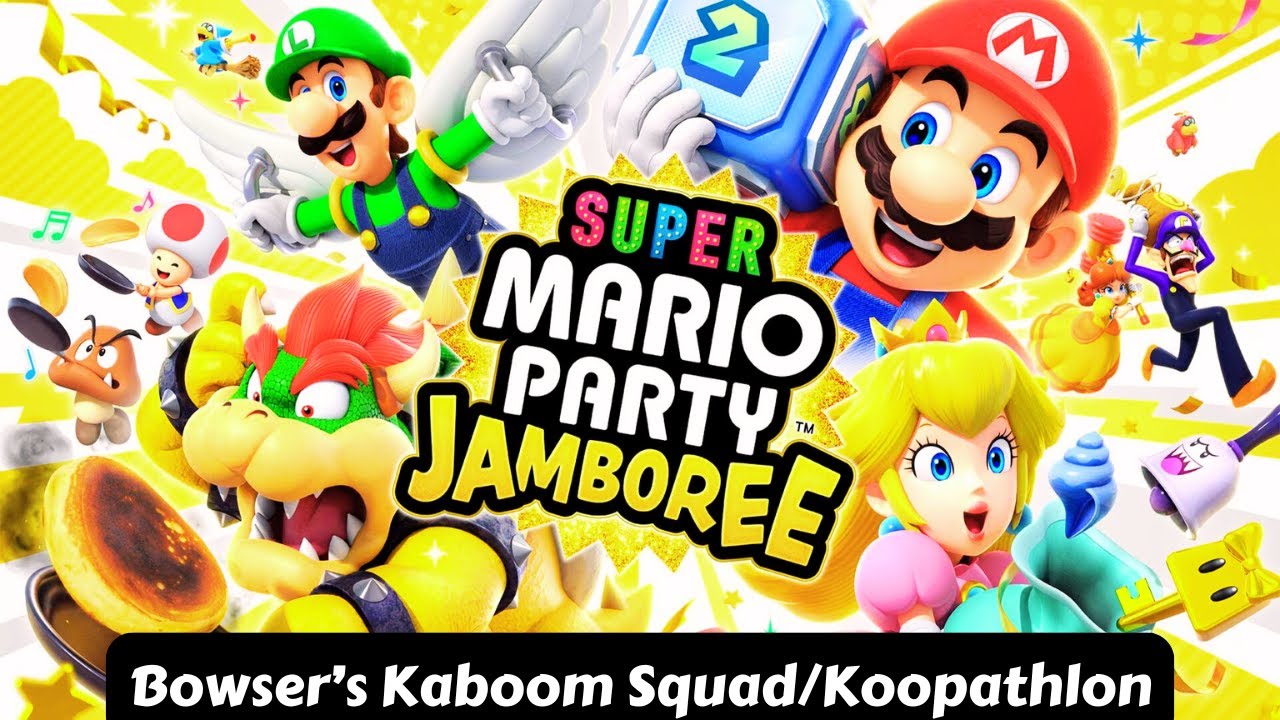 Super Mario Party Jamboree Stream! Bowser's Kaboom Squad/Koopathlon ...