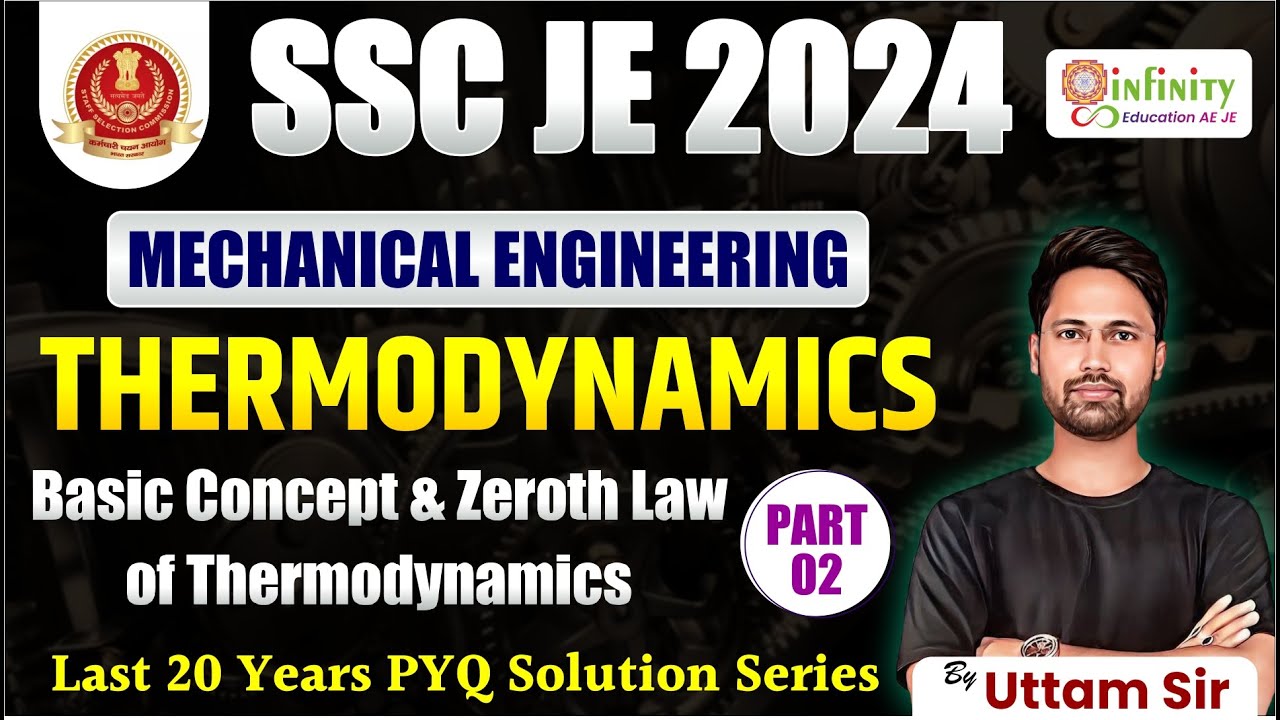 ssc je pyq mechanical | part 02 | SSC JE 2024 | SSC JE Mechanical ...