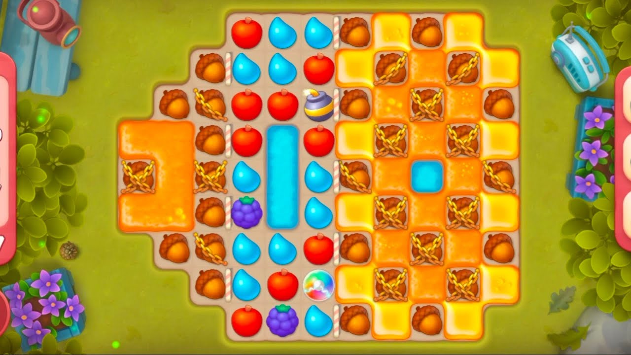 Gardenscapes Level 545 - 547 Level 547 Failed - YouTube