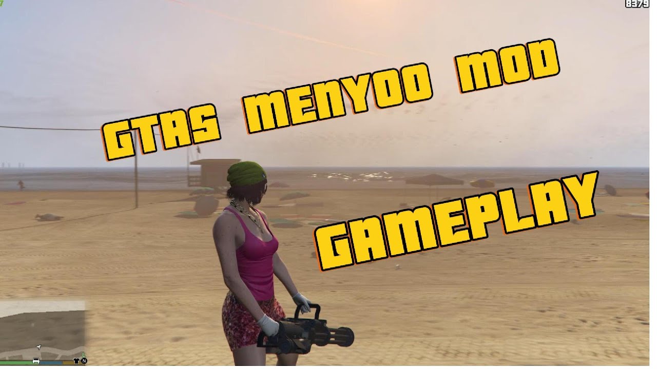 GTA V MENYOO MOD GAMEPLAY PC 👾 - YouTube