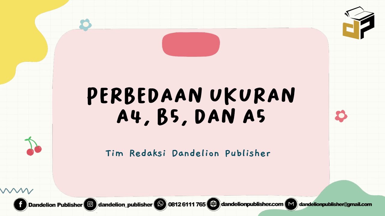 PERBEDAAN UKURAN A4 B5 DAN A5 YouTube perbedaan-ukuran-a4-b5-dan-a5-youtube