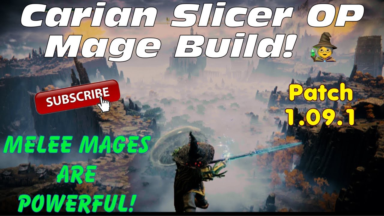 Carian Slicer is OP! Crush Bosses With Ease! 🧙‍♀️ (Elden Ring Patch 1. ...